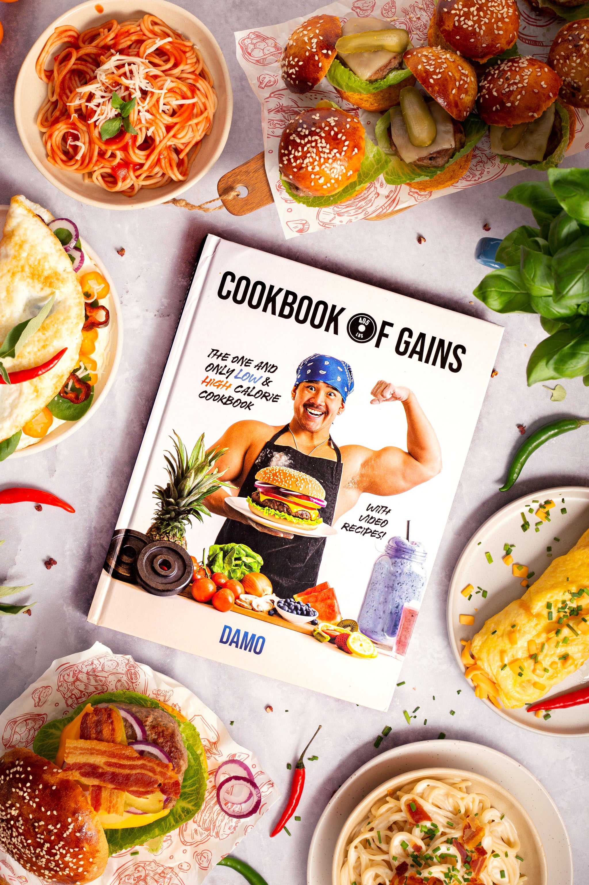 Cookbook of Gains Physical Edition: Simple and Delicious Recipes ...