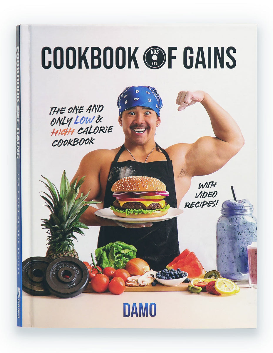 COOKBOOK OF GAINS - Physical Edition – DAMIANTHEFATASS